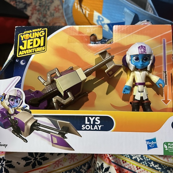 Hasbro | Toys | Star Wars Young Jedi Adventures Lys Solay Toy | Poshmark